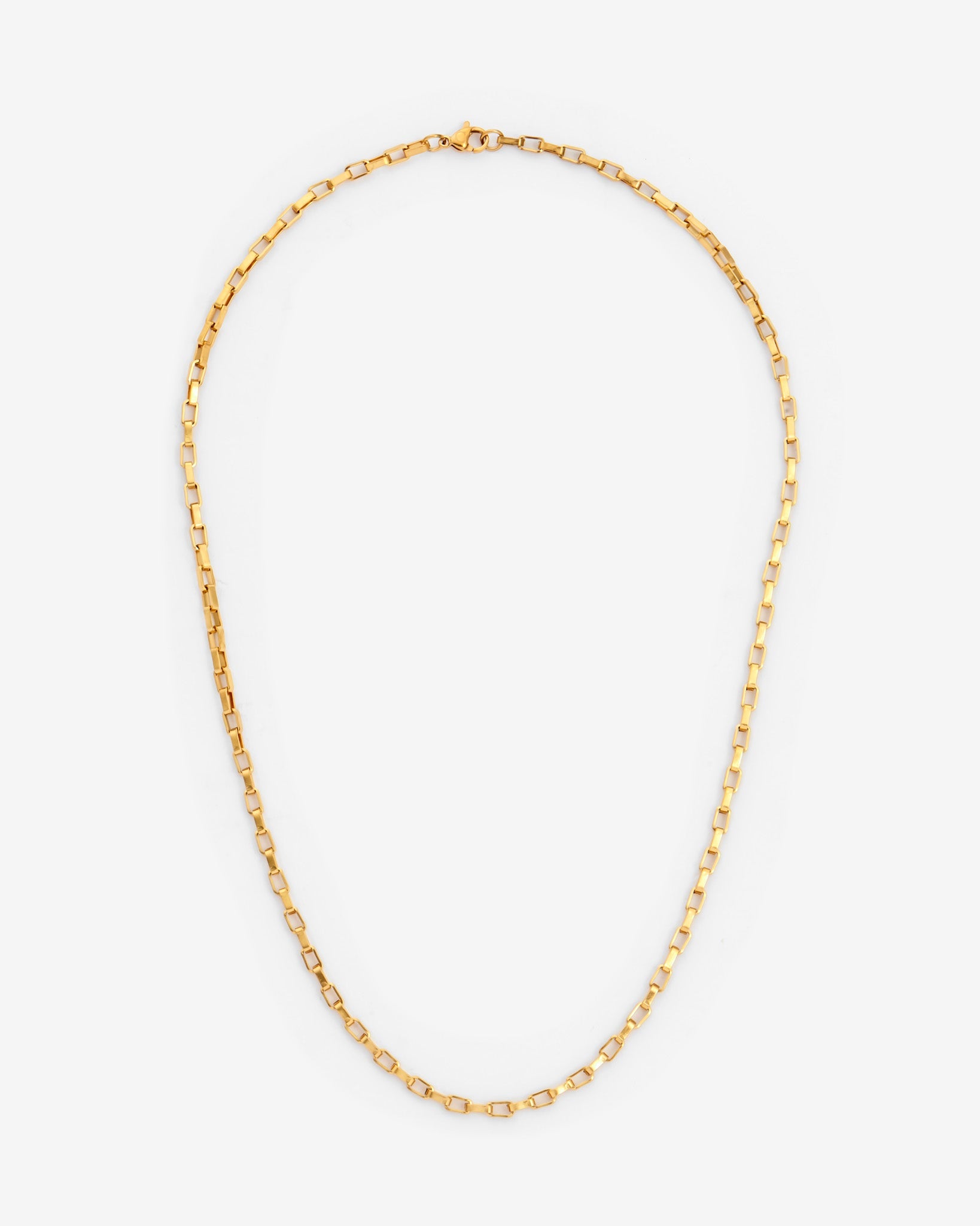 3mm Edge Chain - Gold – Zotic