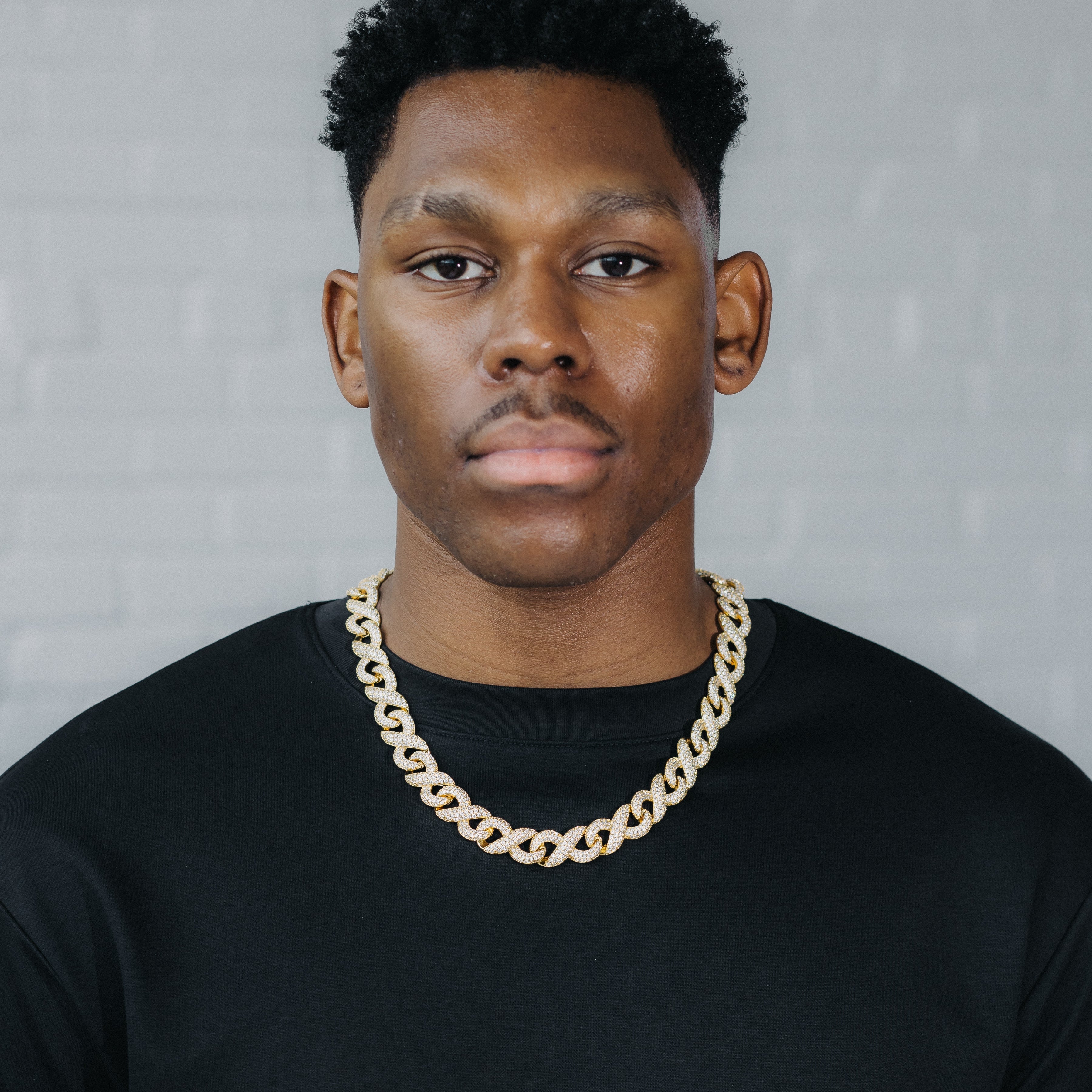 15mm Infinity Diamond Chain - Gold – Zotic