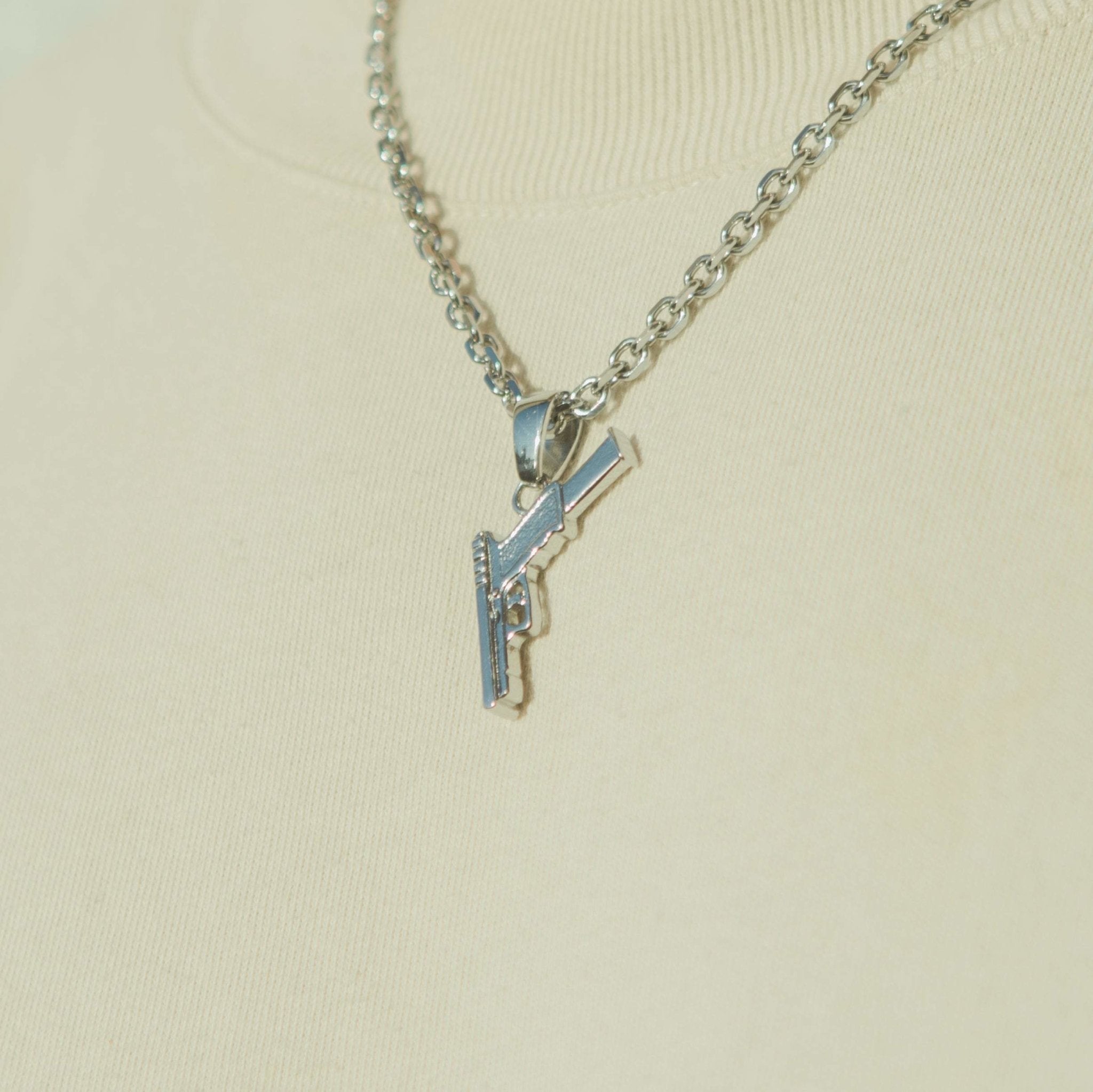 Glock Pendant - White Gold – Zotic